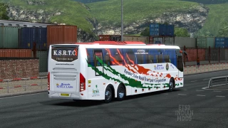 Indian KSRTC (Kerala) Skin Pack for Volvo B11r by BMI Premium | Garuda ...
