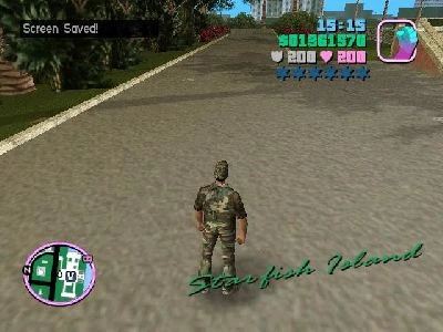Army Skin mit Helm - GTA: Vice City