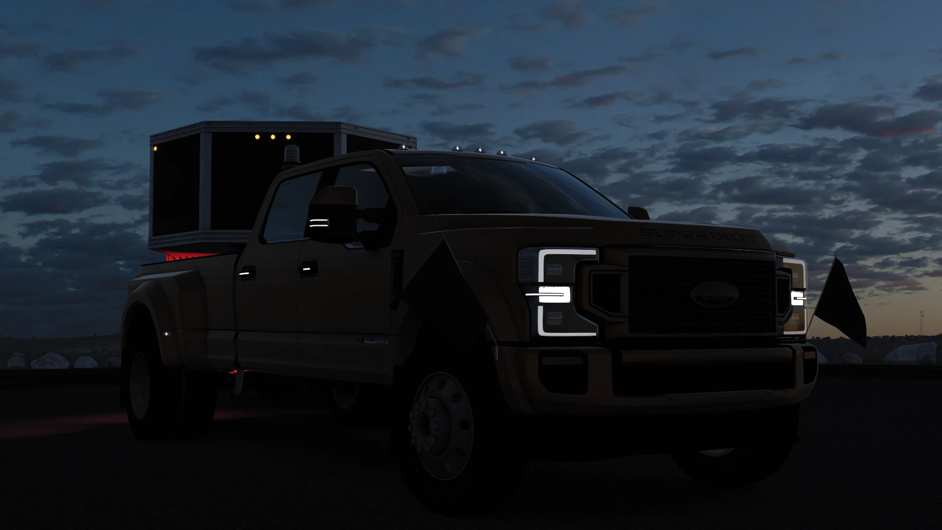 F450 Logos Addon for Masons Mod Shop's F450 1.45 - ATS
