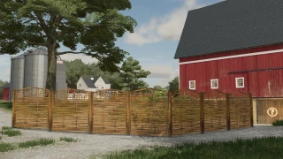 Decorative Wooden Fence v 1.0 - FS 22
