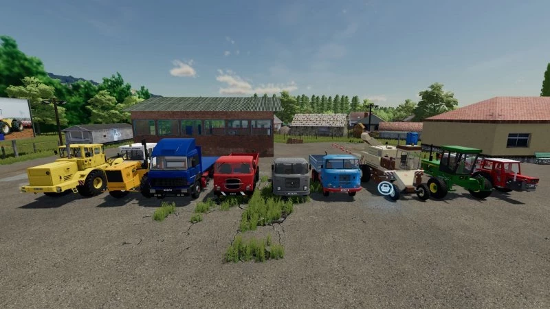 FS22 Kharon Retro TSZ Pack v 1.0 - FS 22