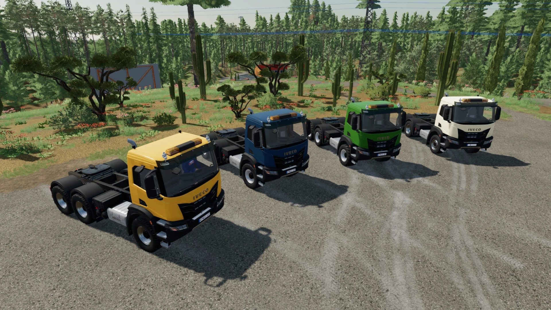 Iveco X-Way 6x6 Semi v 1.0 - FS 22