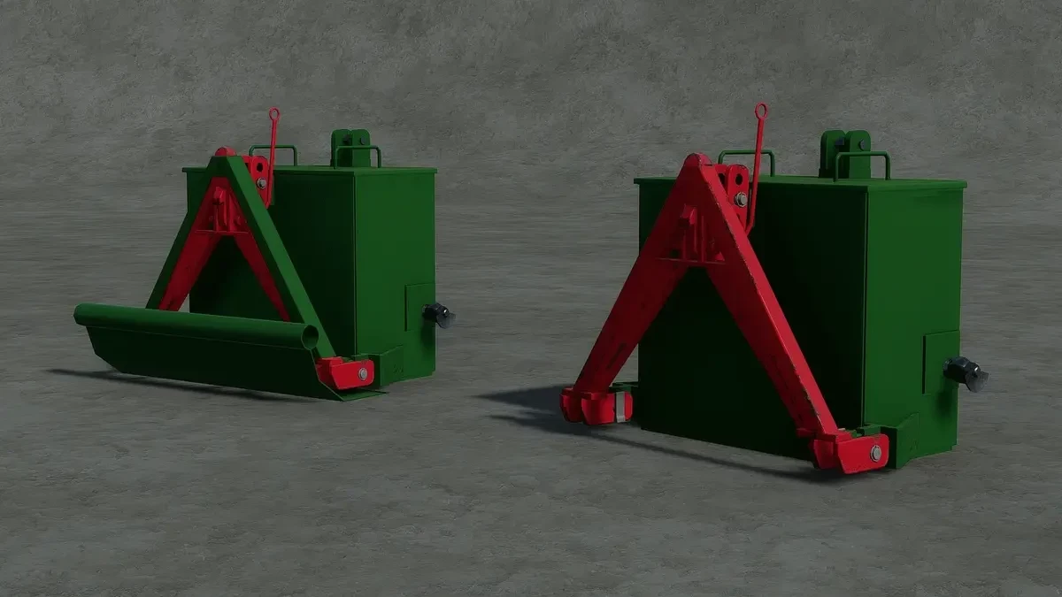 John Deere 850kg Weight v 1.0 - FS 22