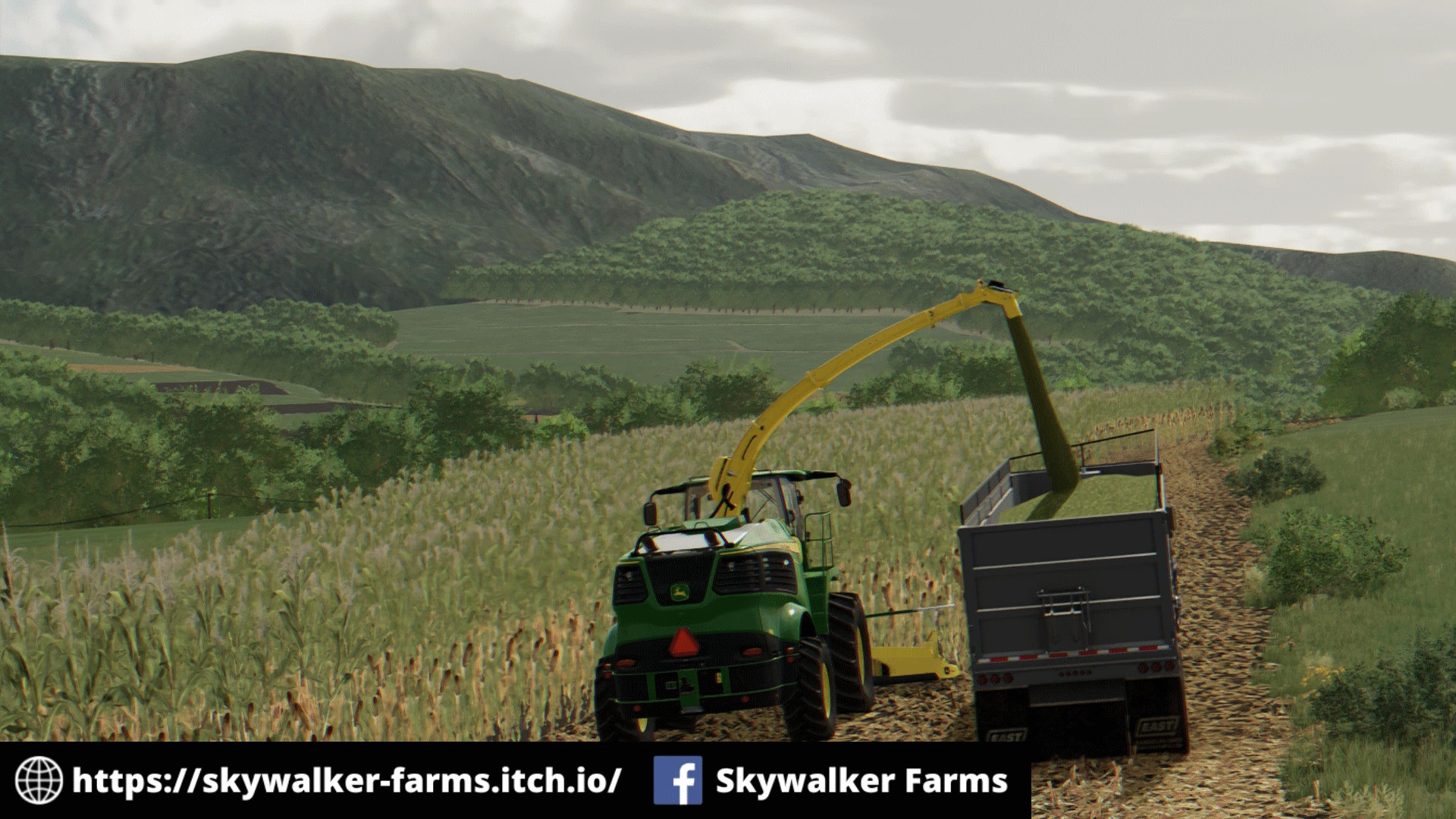 John Deere 9000 Series Self-Propelled Forage Harvesters v 1.0.1 - FS 22