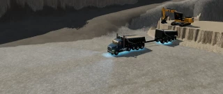 WesternStar49x dump truck with pup v 1.0 - FS 22