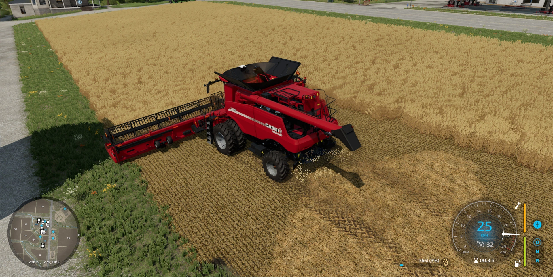 FS22 CASE IH CUTTER 25KM/H V6 6.0.0.0.0 - FS 22