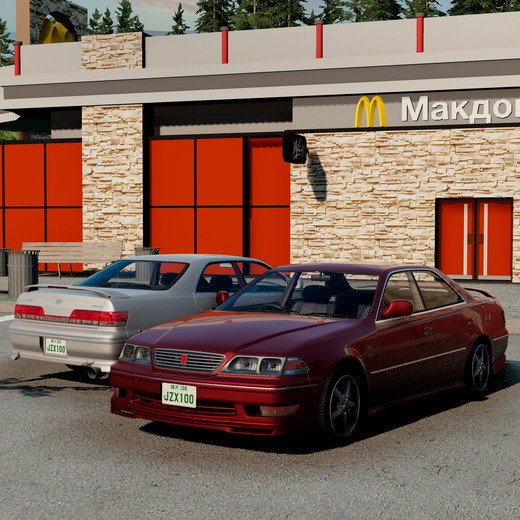 Toyota Mark II X100 1 - BeamNG.drive