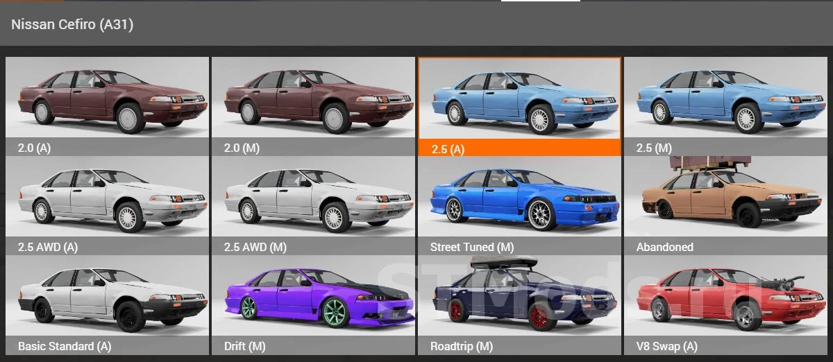 Nissan Cefiro A31 Updated 2.0 - BeamNG.drive