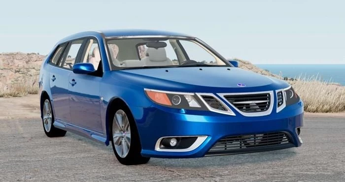 Saab 9-3 Aero SportCombi 2008 1 - BeamNG.drive