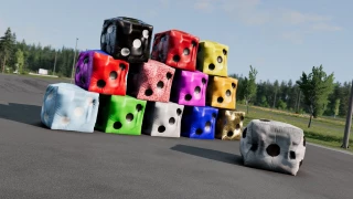Download Inflatable dice - BeamNG.drive - ModLand.net