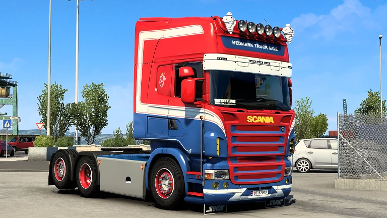 Scania RJL Ex Hanstholm Container Transport Skin Pack 1.0 - ETS 2