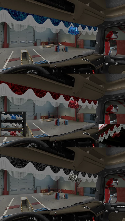 Plush Cubes Interior Add-On All Trucks 1.0 - ETS 2