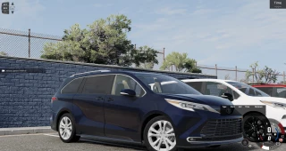 Download 2023 Toyota Sienna - BeamNG.drive - ModLand.net