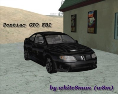 Pontiac GTO FBI - GTA: SA