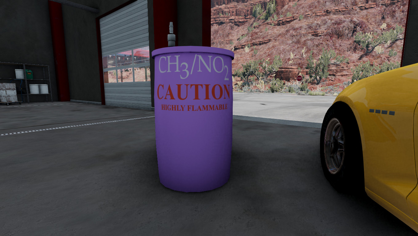 PKC Nitromethane Racing Fuel for multiple vehicles V1 - BeamNG.drive