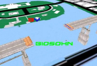 bridge jumping map - GTA: Vice City