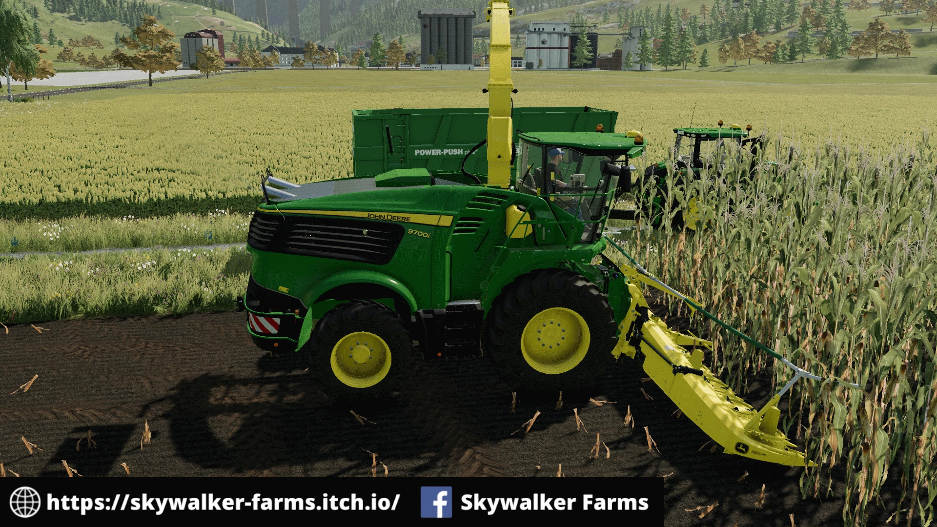 John Deere 9000 Series Self-Propelled Forage Harvesters v 1.0.1 - FS 22