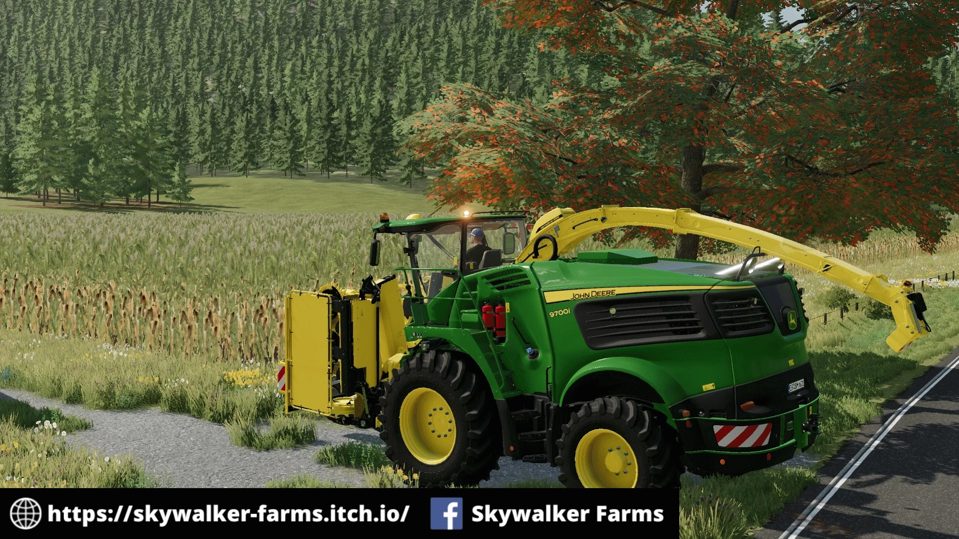John Deere 9000 Series Self-Propelled Forage Harvesters v 1.0.1 - FS 22