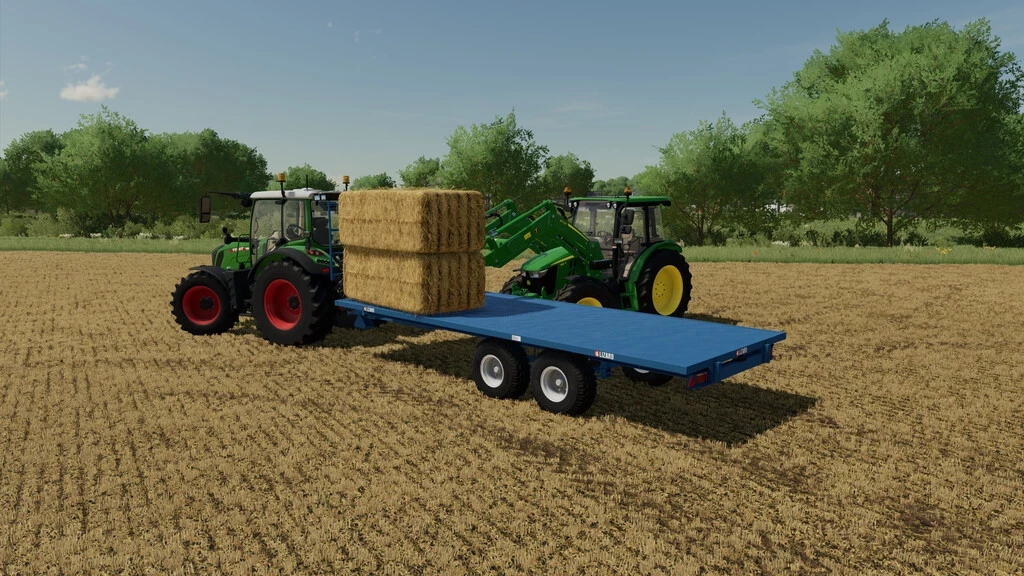 Lizard 22 Bale Trailer v 1.0 - FS 22