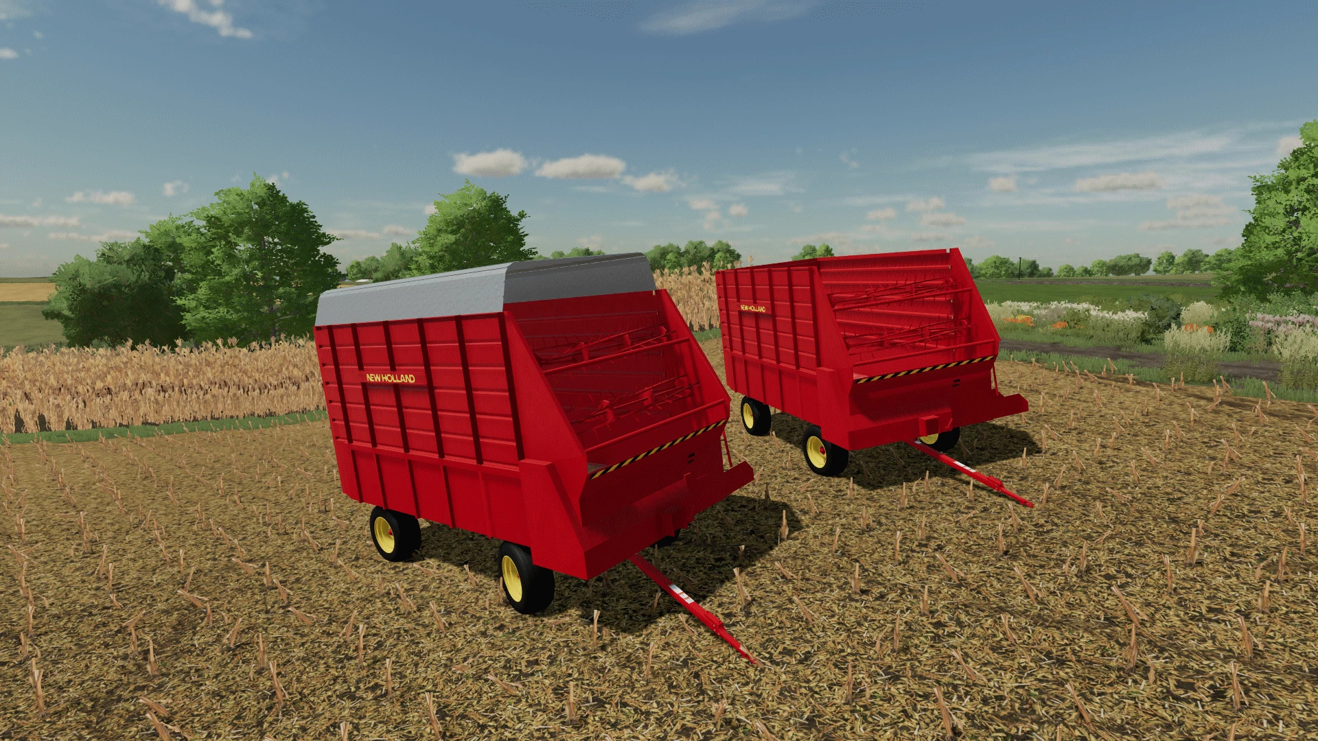 New Holland 714 Forage Box v 1.0 - FS 22