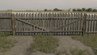 Old Fence And Gate v 1.0 - FS 22
