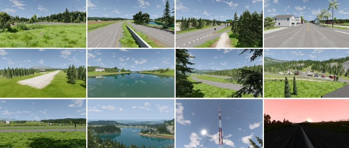 River Highway 7 - BeamNG.drive