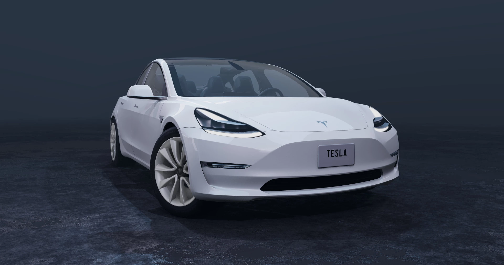 Tesla model 3 3 - BeamNG.drive