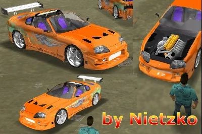 FnF Toyota Supra 1.5 - GTA: Vice City