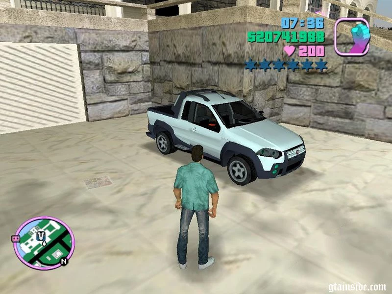2007 Fiat Strada - GTA: Vice City