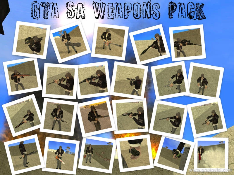 GTA San Andreas Weapons Mods, GTA SA Weapons - Page 21 - ModLand.net