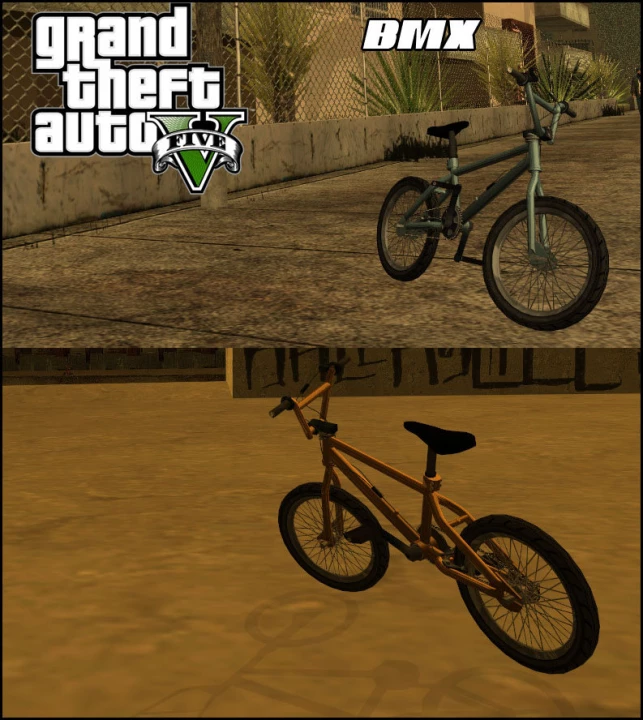 GTA San Andreas Bicycles Mods, GTA SA Bicycles - ModLand.net