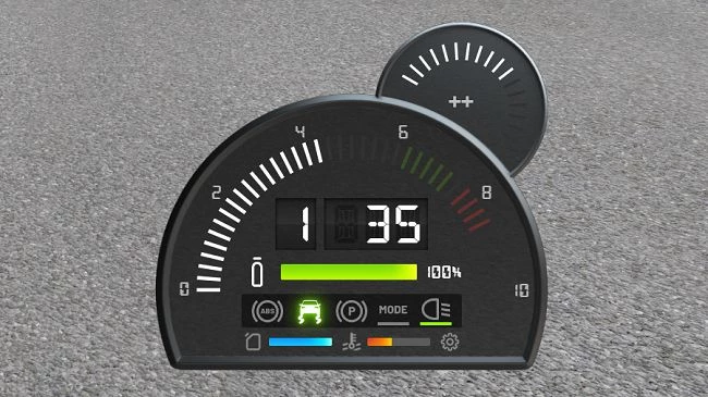 ProStreet-style Digital Tachometer 1 - BeamNG.drive