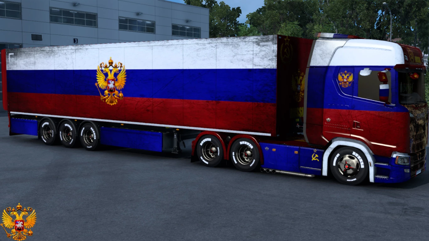 Russian Skin 1.35 - 1.46 - ETS 2