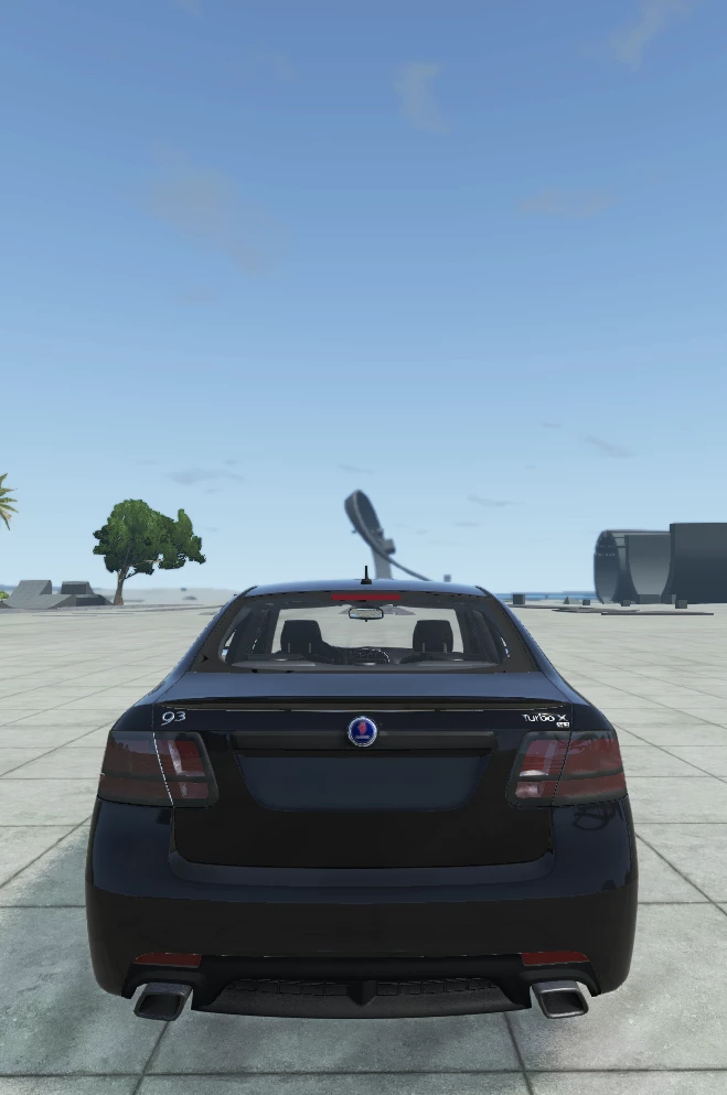 Saab 9-3 TURBO X 1.0 - BeamNG.drive