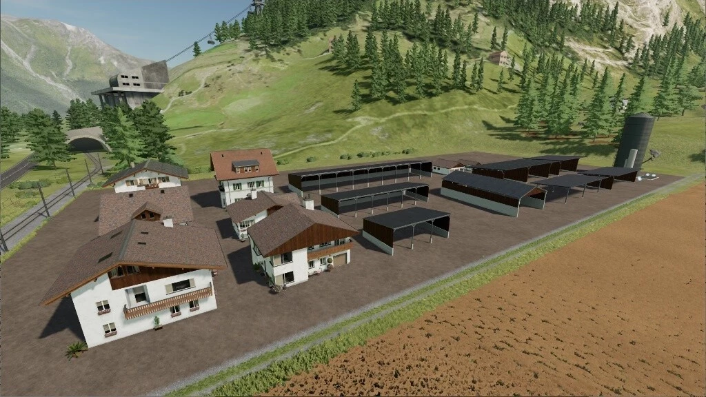 Alpine Farm Buildings Pack v 1.0 - FS 22