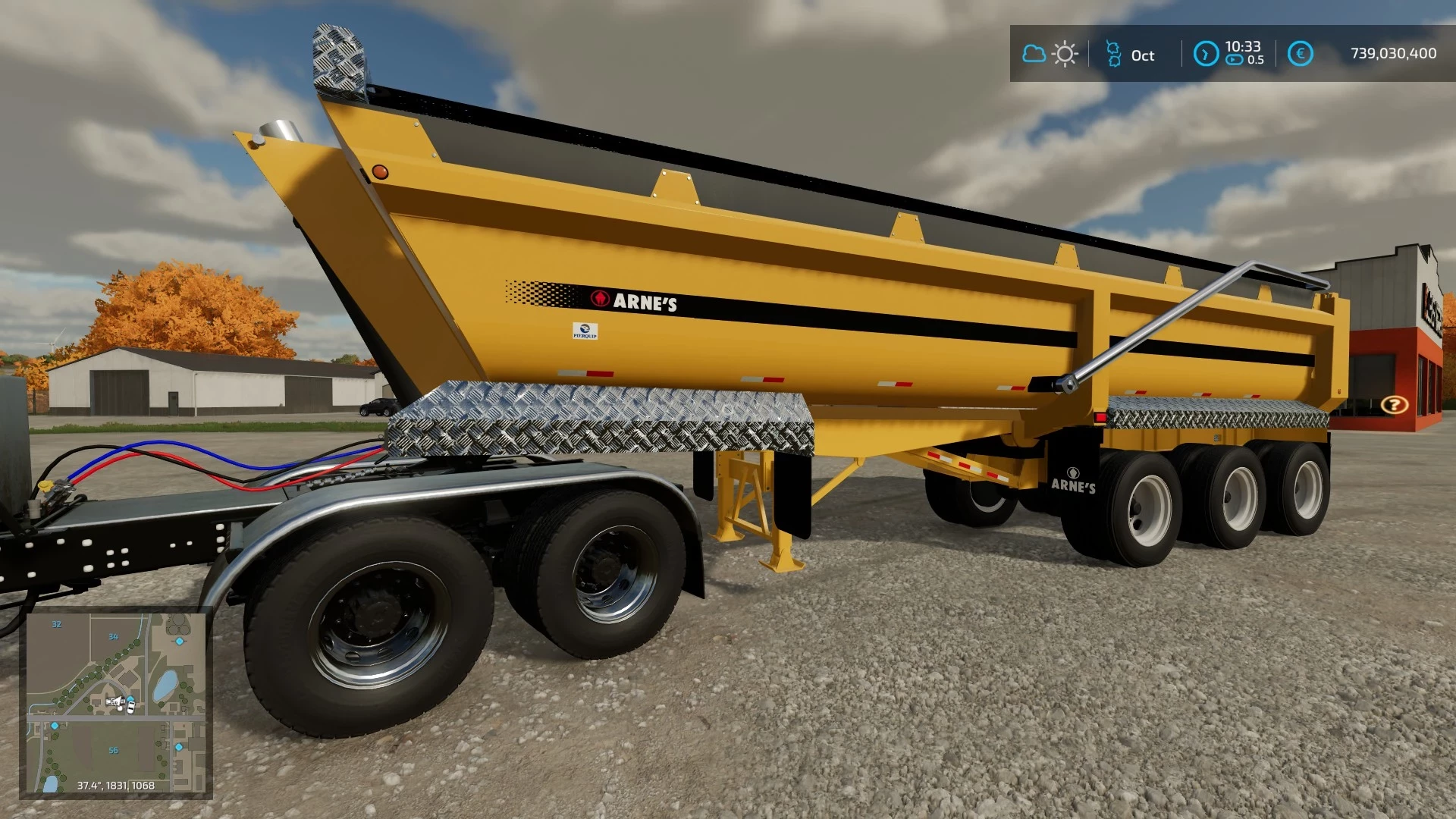 End Dump Trailers v 1.0 - FS 22