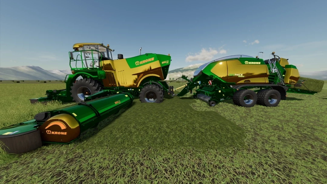 Krone Big Pack 1290HDPVC 100M v 1.0.6.3 - FS 22