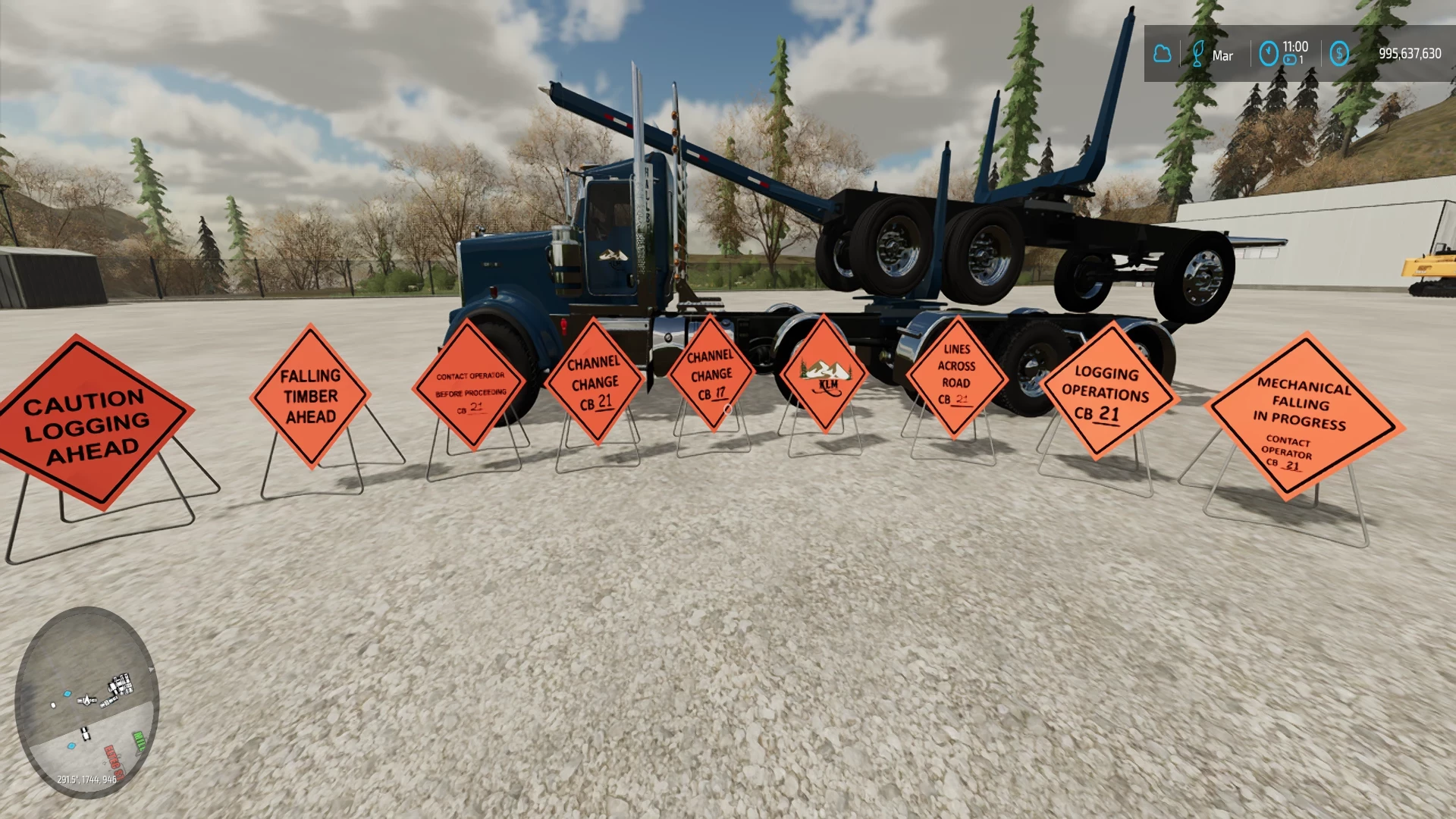 Logging Sign Pack V 1 0 FS 22 Logging Sign Pack V 1 0 FS 22