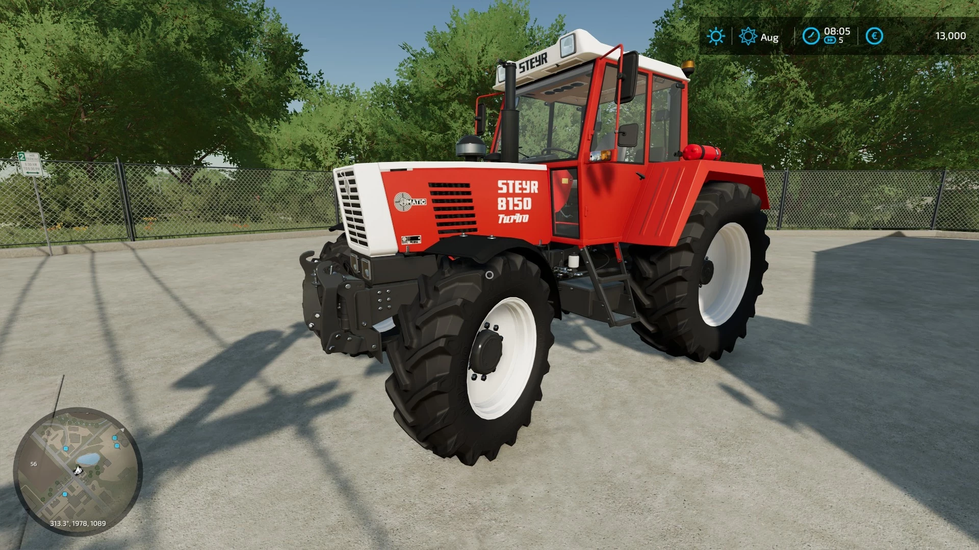 Steyr 8150 Forestry edition v 1.0 - FS 22