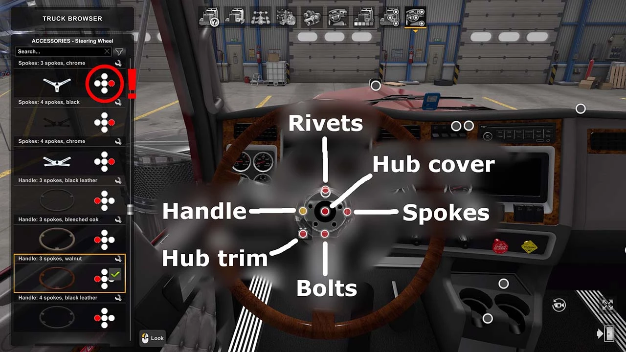 Customize Your Steering Wheel v1.45.17 - ATS