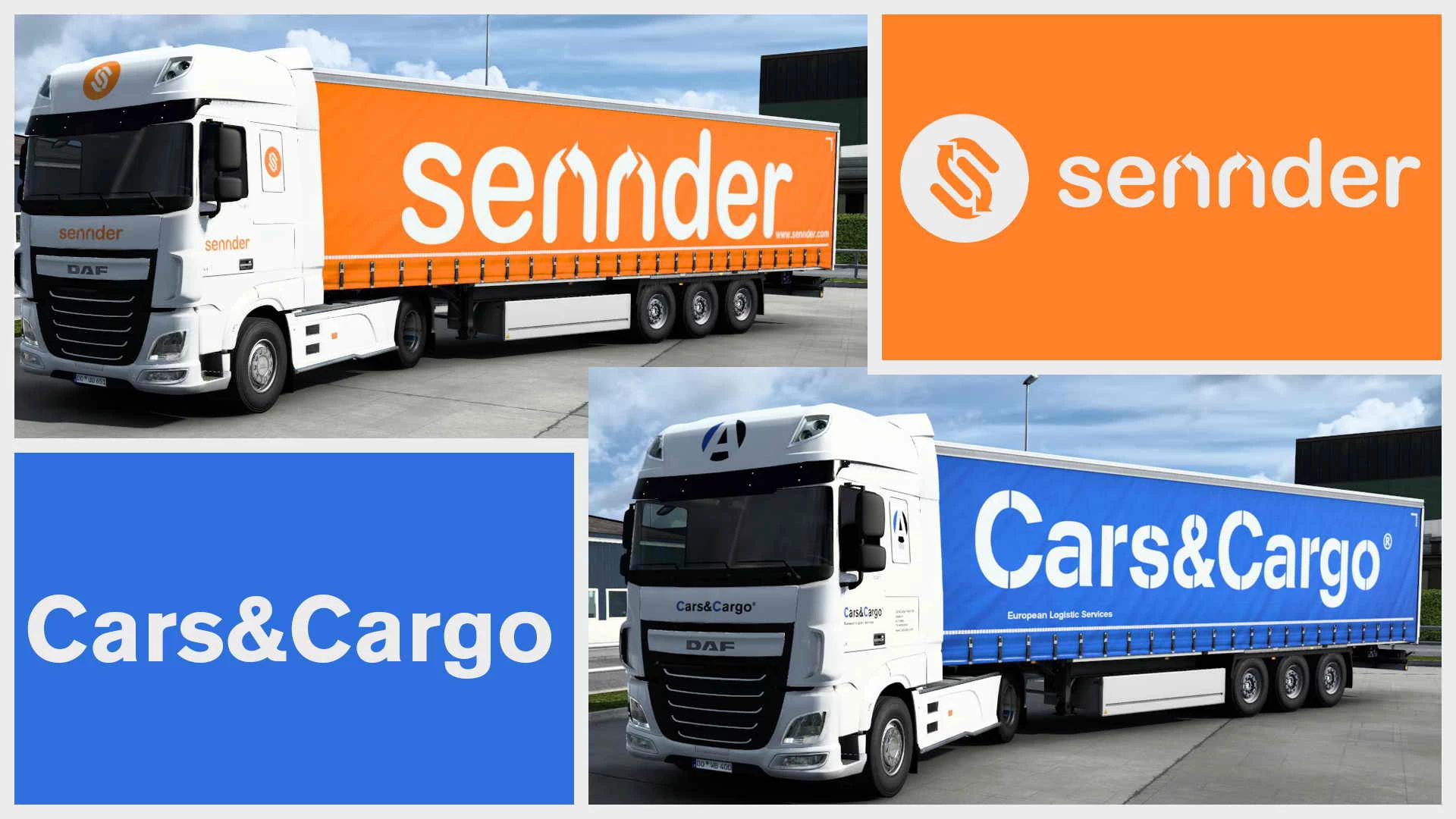 Combo Skin Cars&Cargo 1.0 - ETS 2