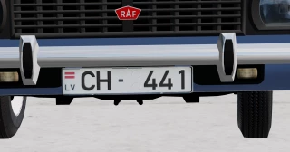 Latvian license plates mod 1.2 - BeamNG.drive