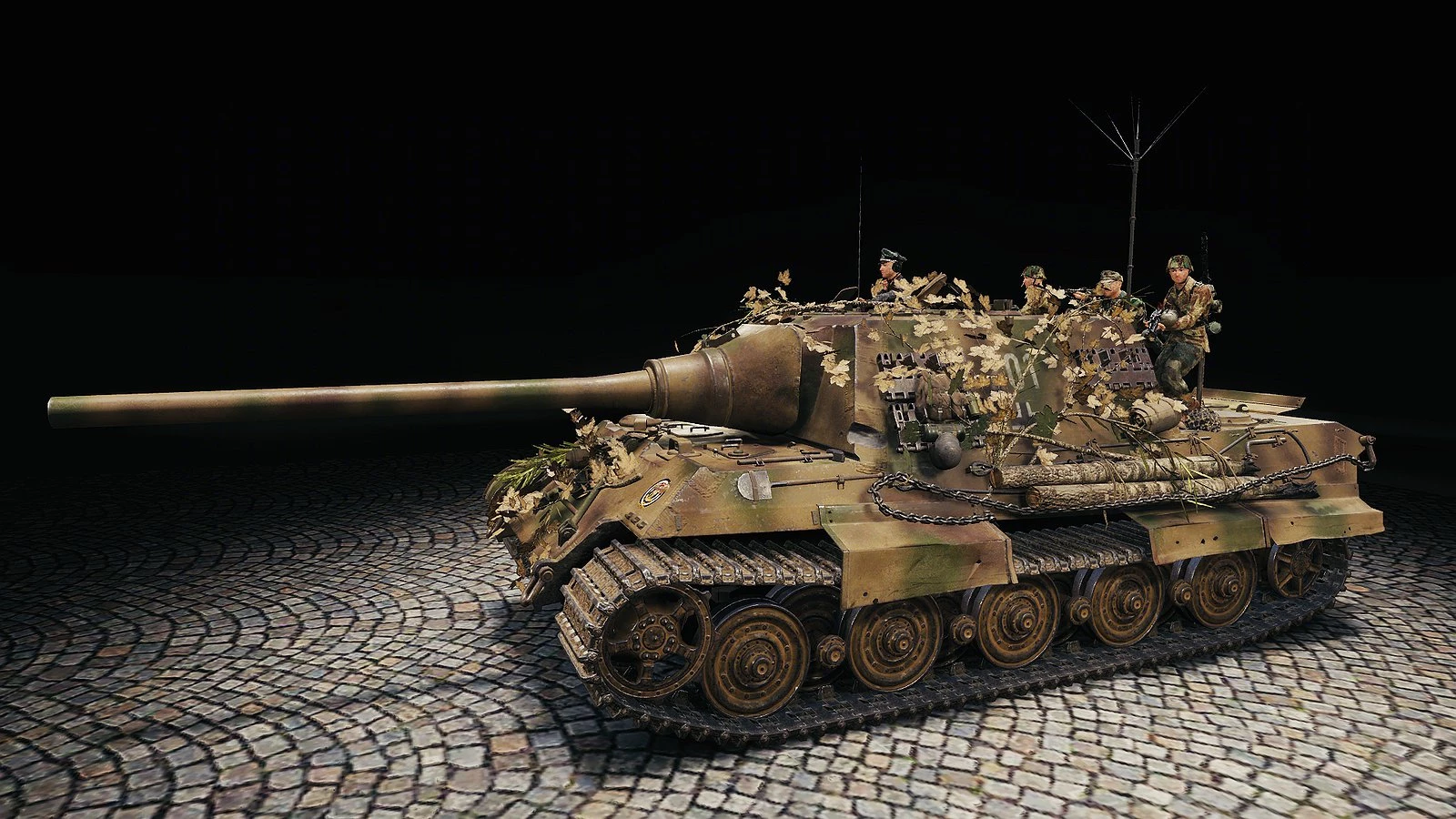[UML Only] Season changing Jagdtiger with crew 2./sPzJgAbt 502 - April ...