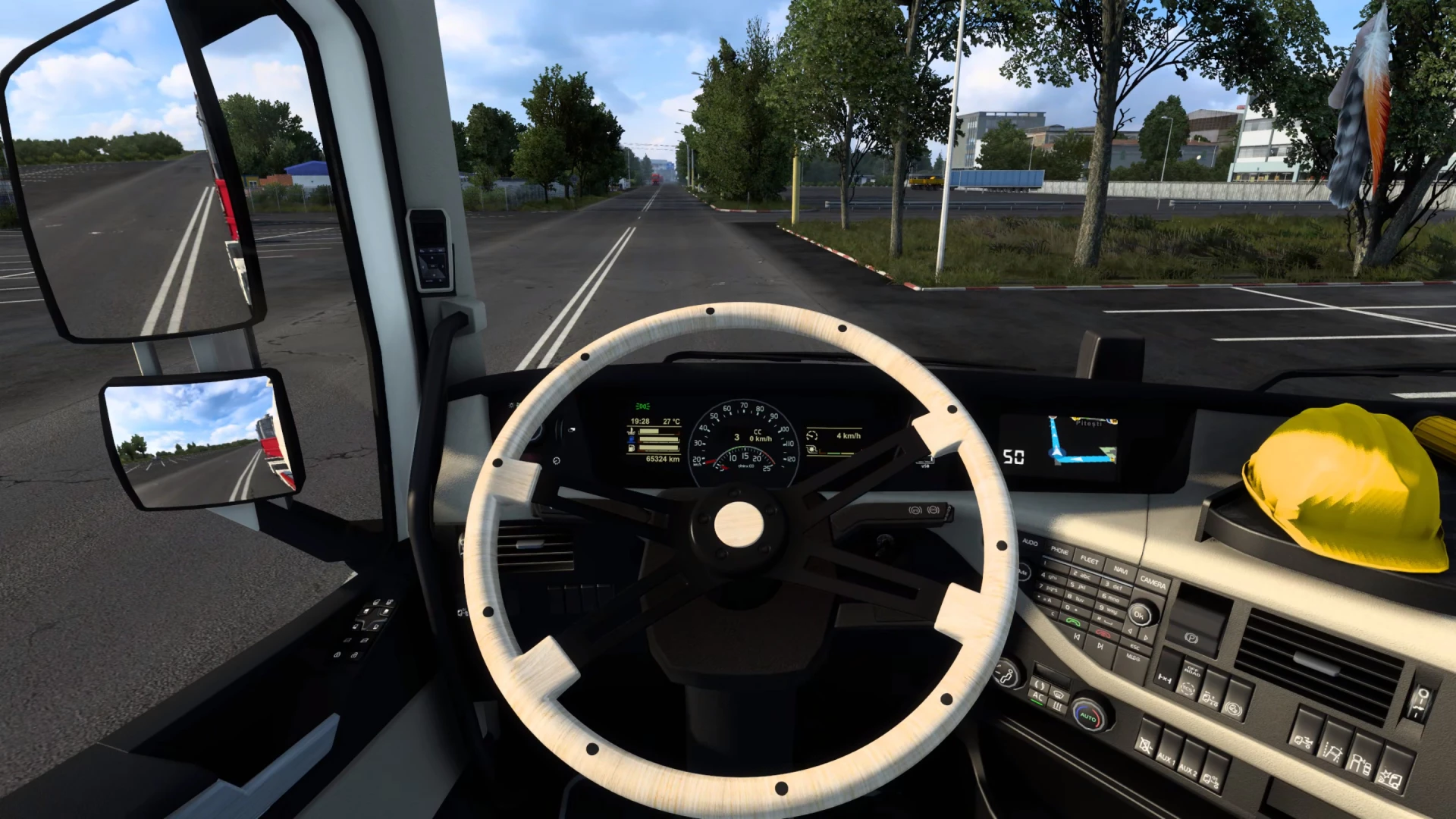 US Style Customizable 18 Inch Steering Wheel 1.0 - ETS 2