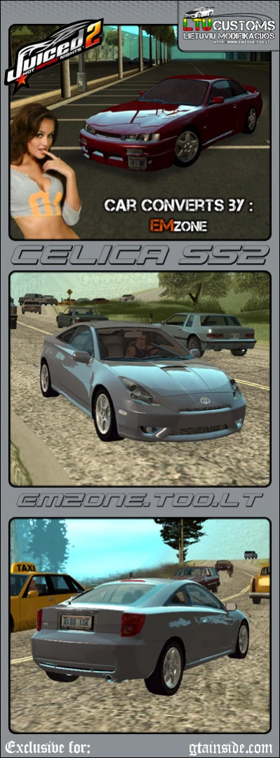 Toyota Celica SS2 - Stock - GTA: SA