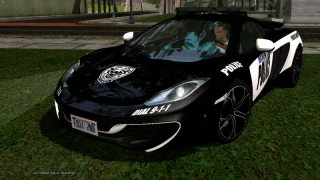 Mclaren MP4 12C Police - GTA: SA