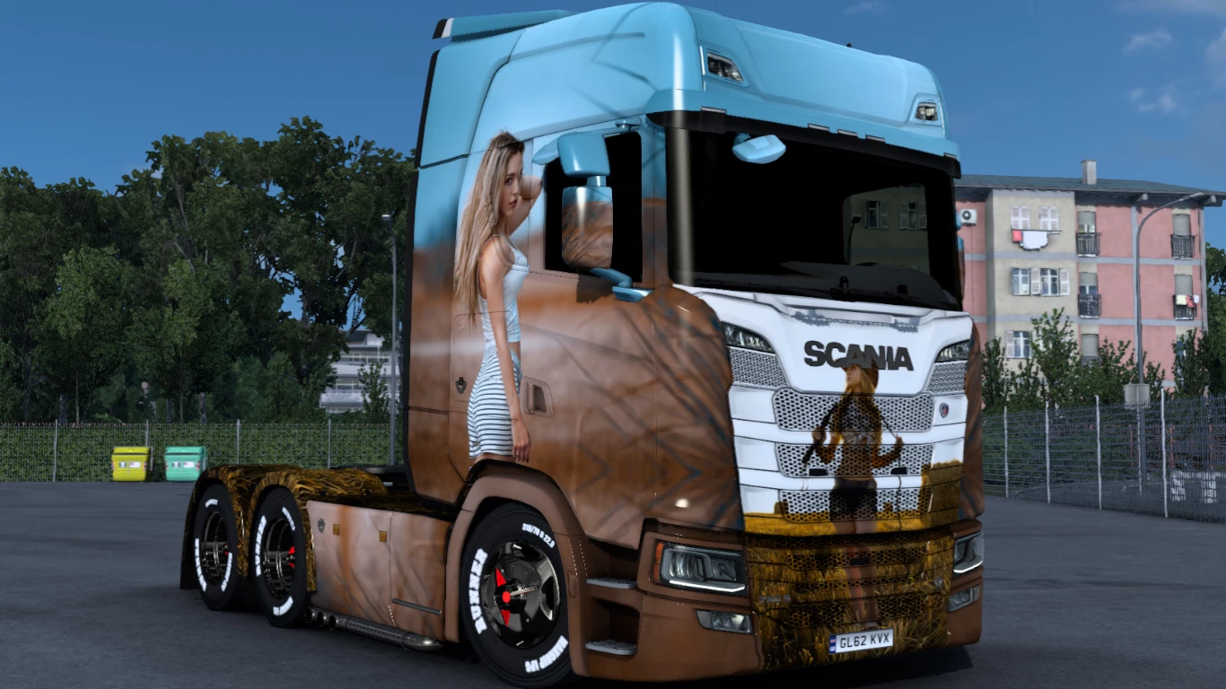 Scania Woman Skin 02 1.35 - 1.46 - ETS 2