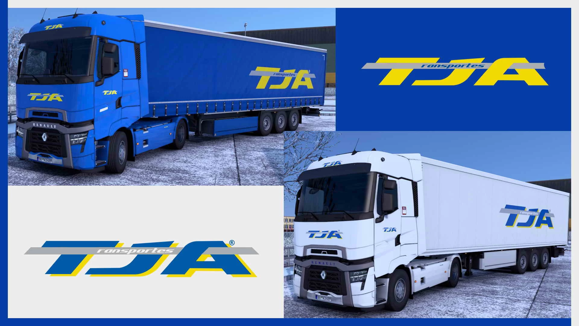 Combo Skin TJA Transport 1.0 - ETS 2