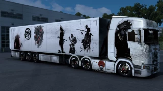 Scania Samurai Warrior Skin 1.35 - 1.46 - ETS 2