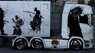 Scania Samurai Warrior Skin 1.35 - 1.46 - ETS 2